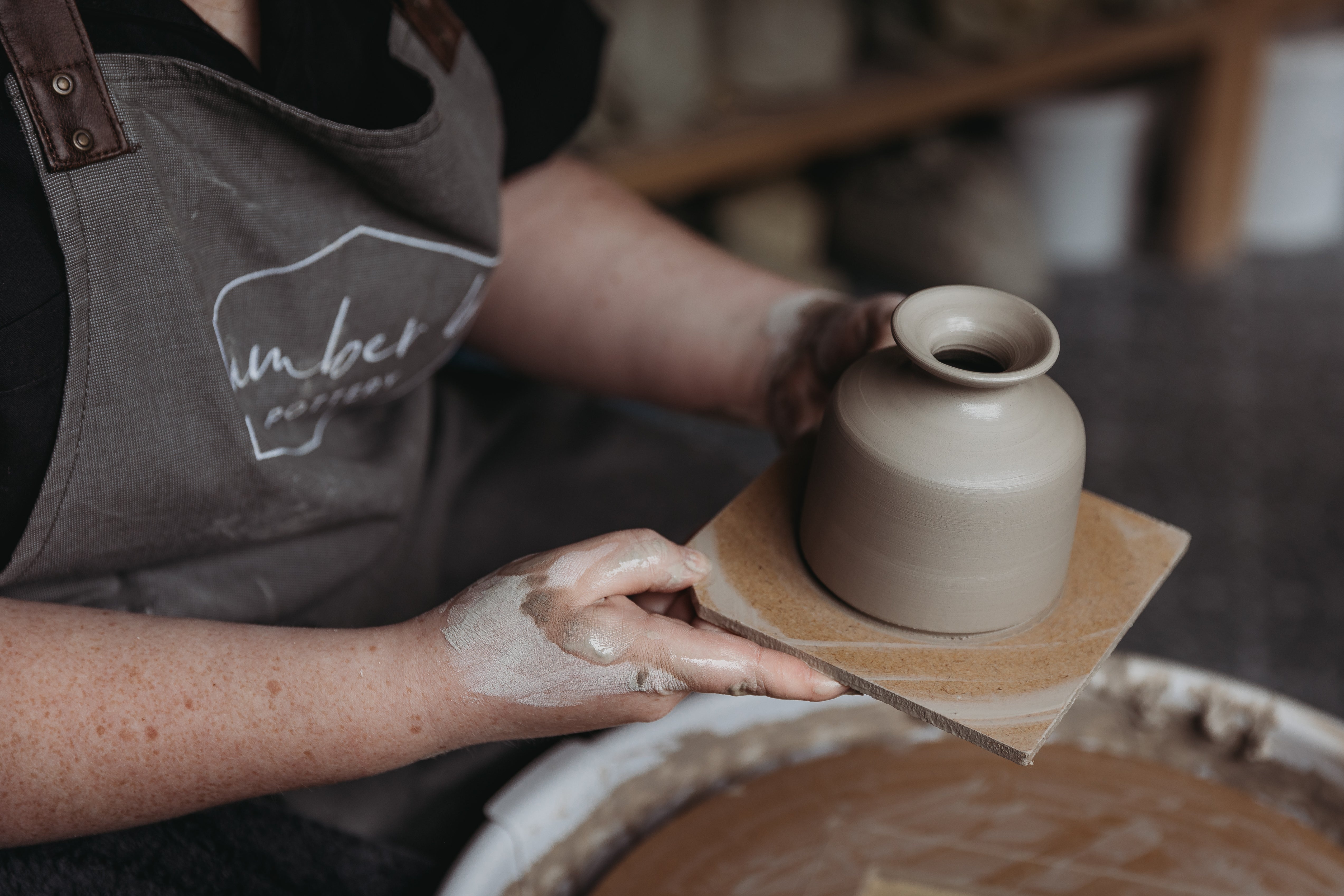 PRIVATE WHEEL THROWING COURSE: 4 or 6 weeks – Amber B Pottery